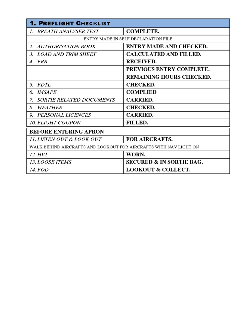 Preflight Inspection Checklist for Single Engine Aircraft | PDF | Carburetor | Throttle
