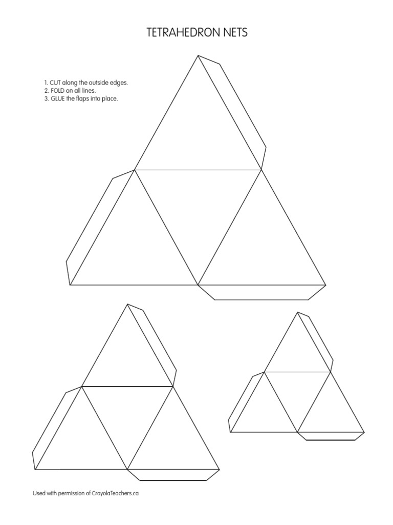 Tetrahedron Nets Pdf