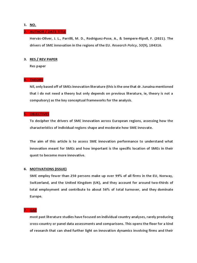 MATRIX Hervás-Oliver, J. L., Parrilli, M. D., Rodríguez-Pose, A ...