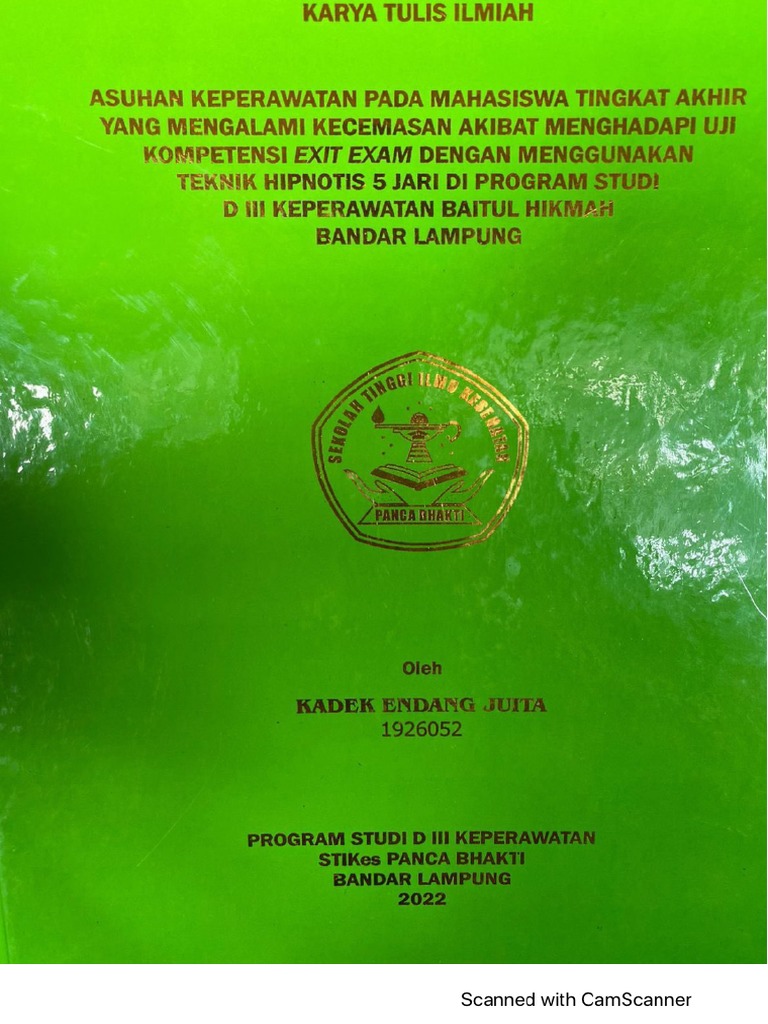 Cover Halaman Pertama Dan Kedua Kadek | PDF