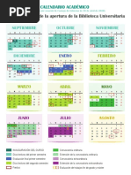 Calendario Académico UTH 2025 | PDF