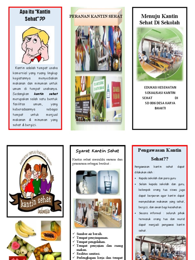 6 Kantin Sehat | PDF