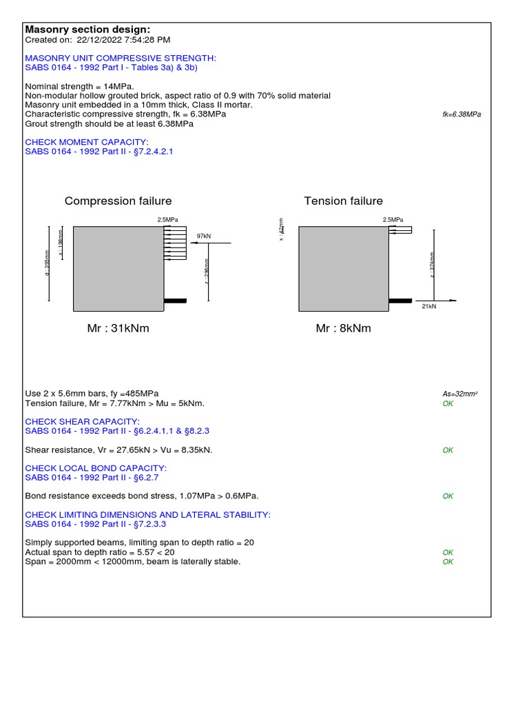 Collar Joint Beam | PDF