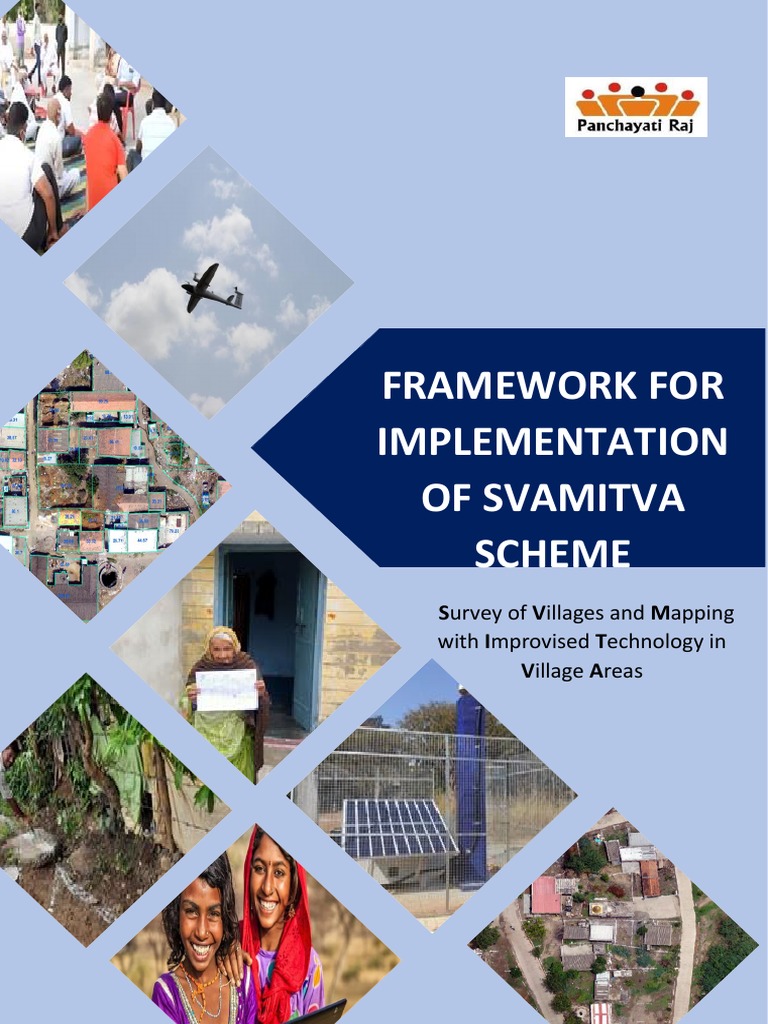 SVAMITVA Scheme Framework (2021-2025) | PDF | Geographic Information ... SVAMITVA Scheme Framework (2021-2025) | PDF | Geographic Information ...