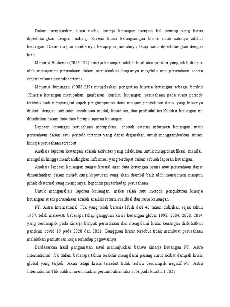 Isu 1 | PDF | Karier & Perkembangan | Pengelolaan Keuangan & Uang