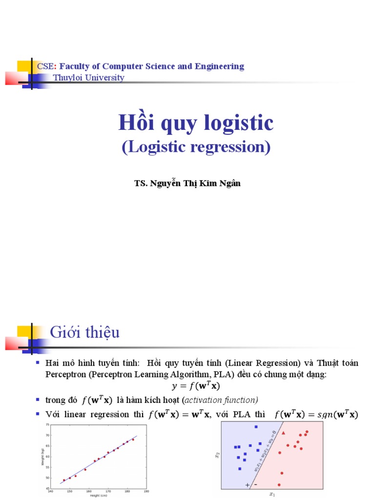 Chapter 5.1-Logistic Regression | PDF Chapter 5.1-Logistic Regression | PDF