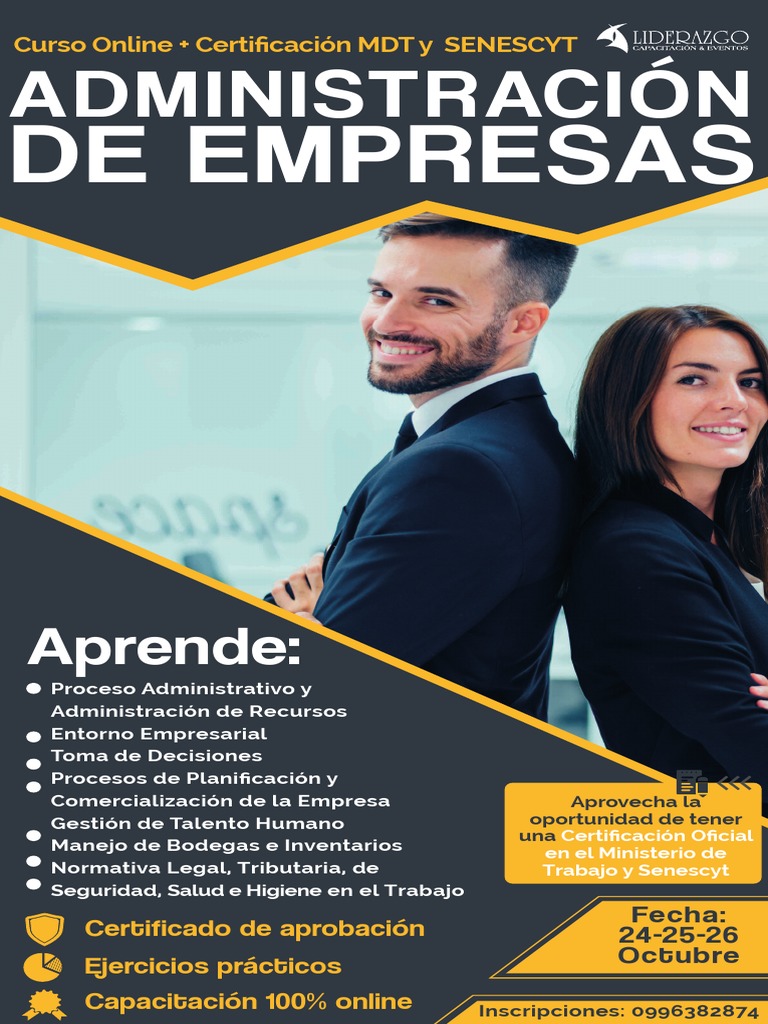 Brief Administración de Empresas ST | PDF | Planificación | Business