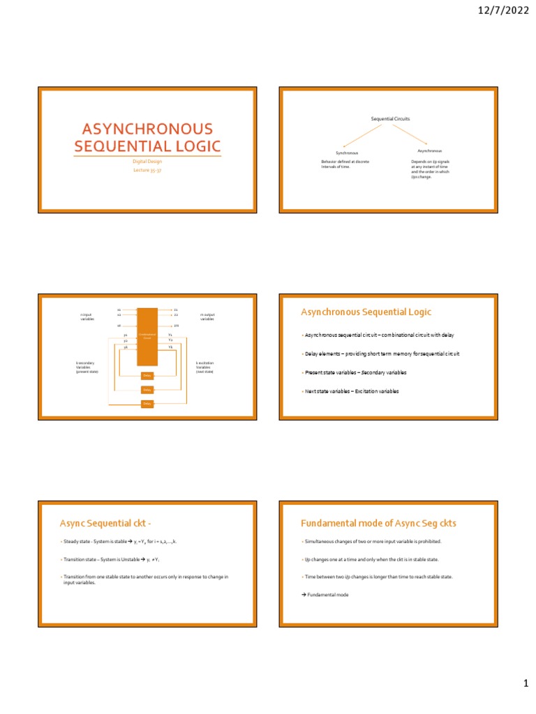 DD Lecture 35 - 37 | PDF | Computer Engineering | Electronic Design