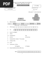 DT 0101 Company Income Tax Self Assessment Return Form v1 | PDF | Tax ...