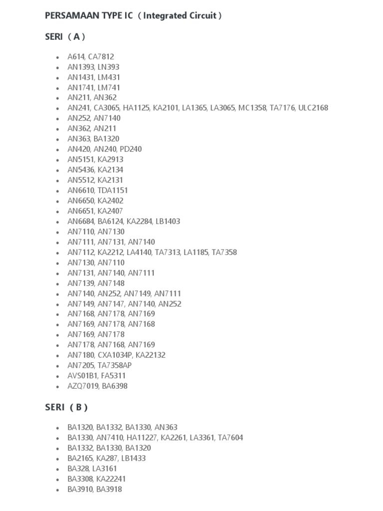 Persamaan Type Ic | PDF