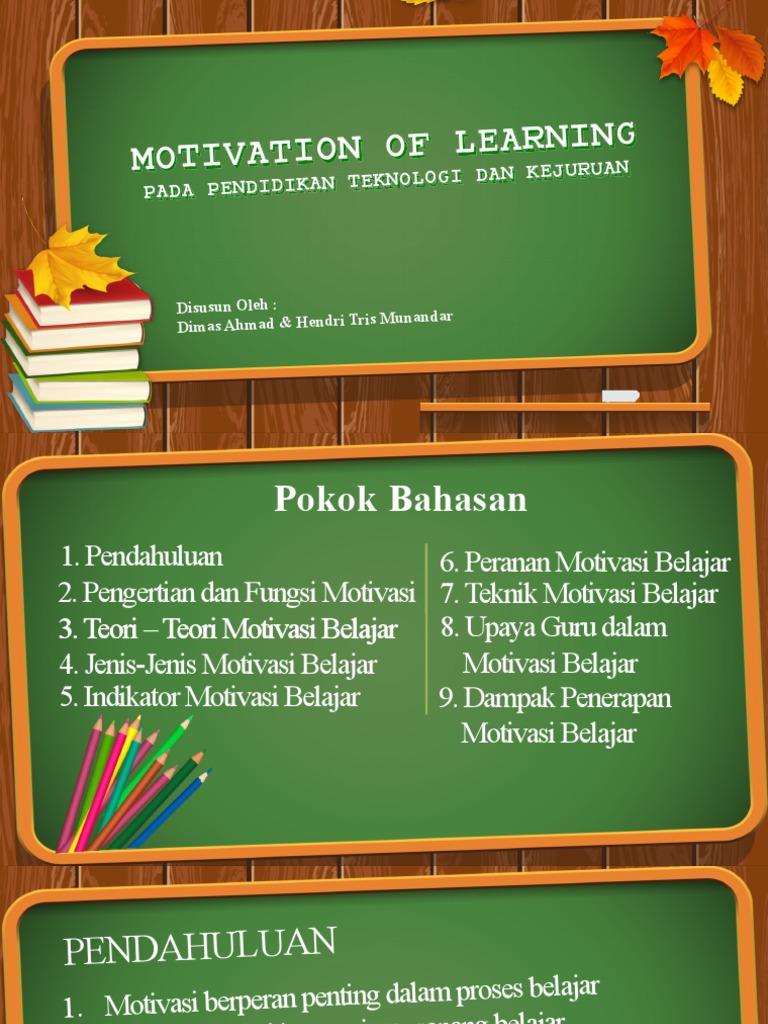 Motivation of Learning | PDF