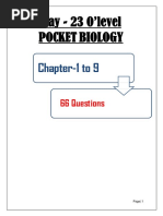 Form 4 Biology Notes Overview | PDF