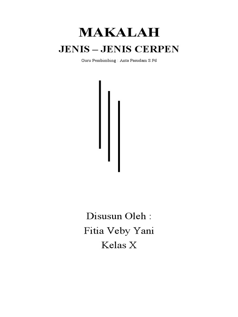 Jenis Jenis Cerpen Fitia Veby | PDF