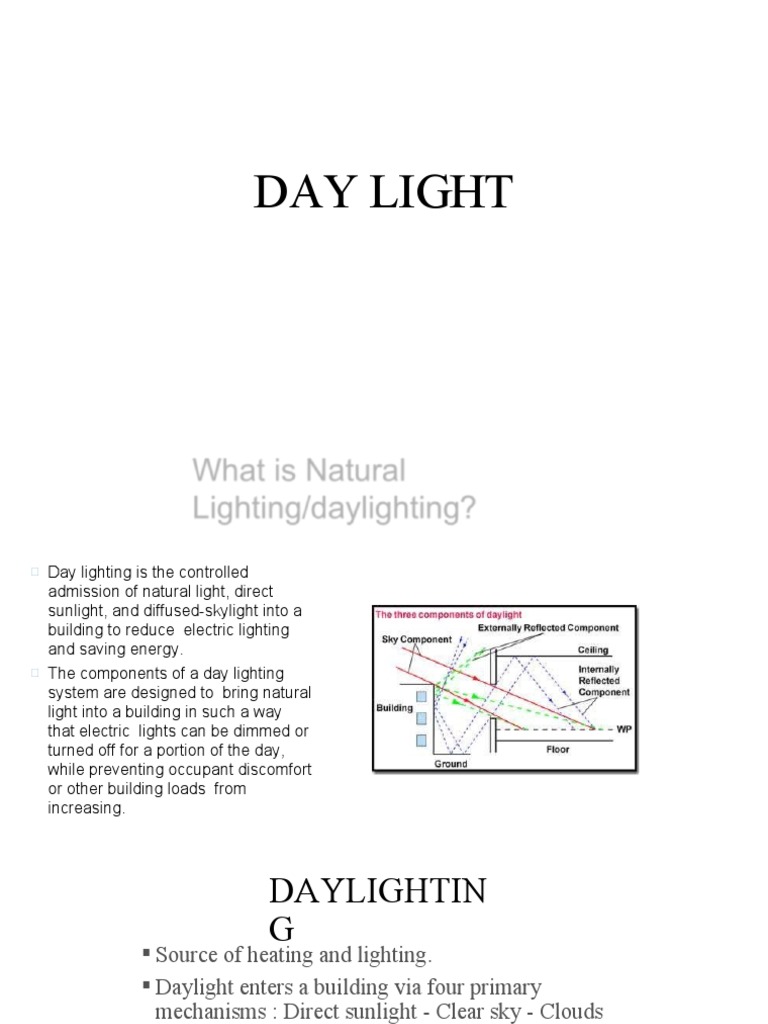 Daylighting | PDF | Window | Lighting