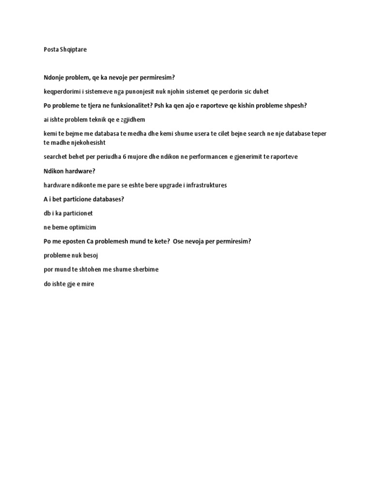 Posta Shqiptare | PDF