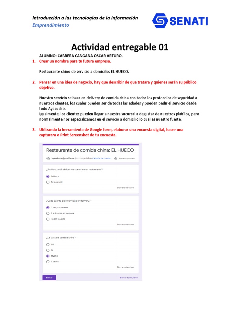 Entregable 01 Introduccion | PDF