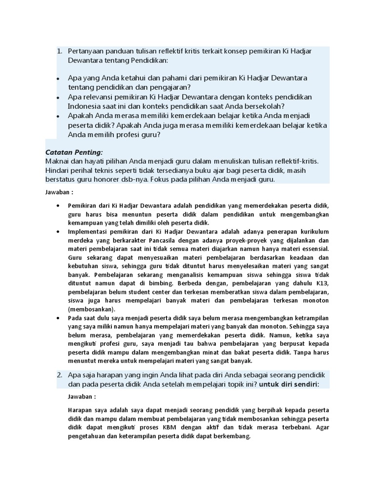 Topik 2. Mulai Diri | PDF | Karier & Perkembangan