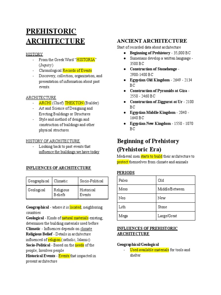 History of Architecture Reviewer | PDF | Mycenaean Greece | Babylon