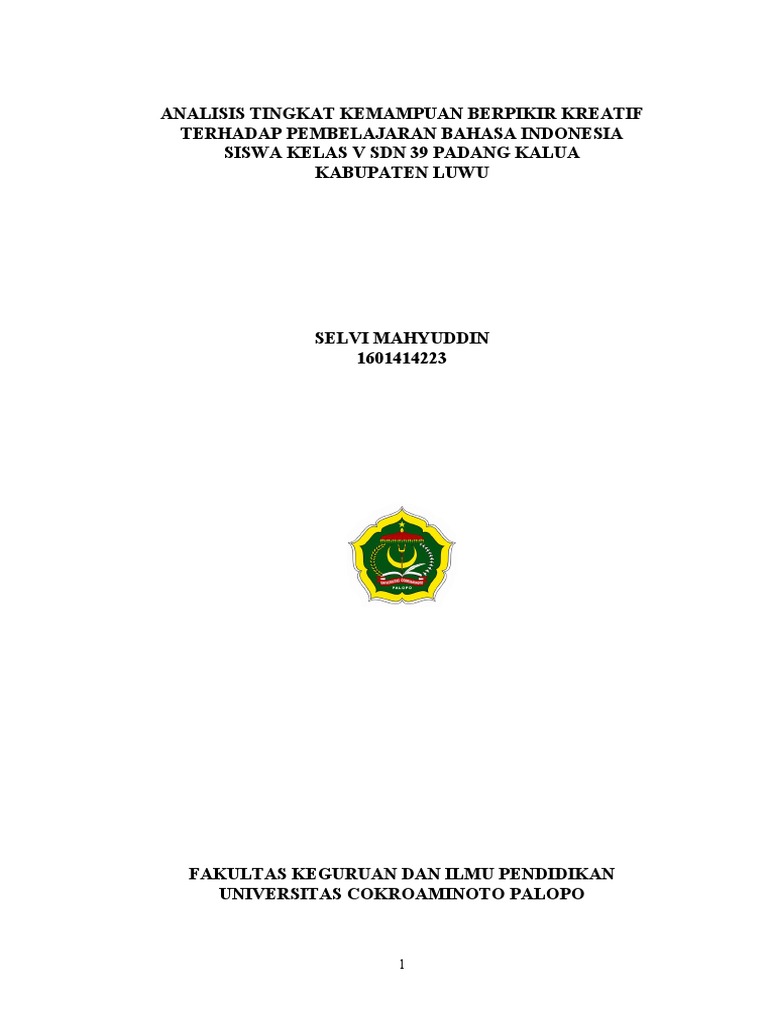 Proposal PGSD | PDF