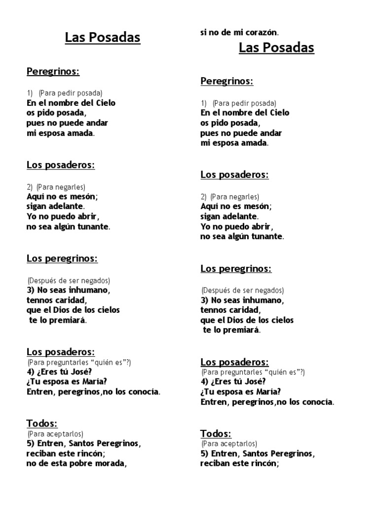 Las Posadas | PDF