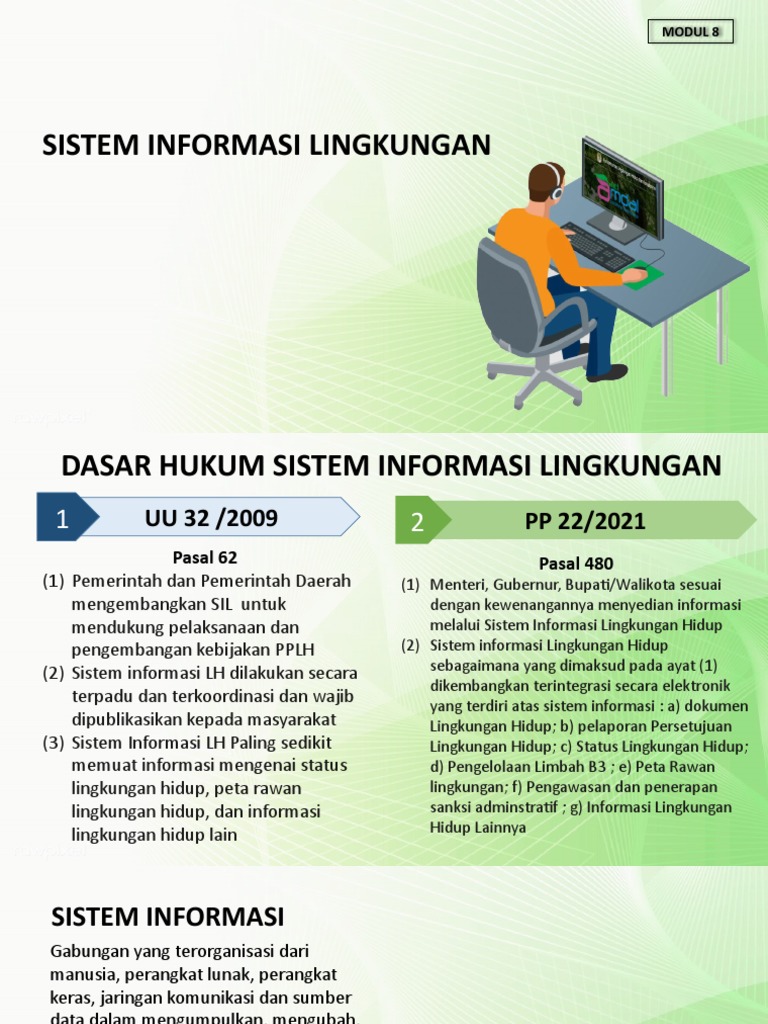 Pengantar Sistem Informasi Amdal Dan Sistem Informasi Lingkungan | PDF
