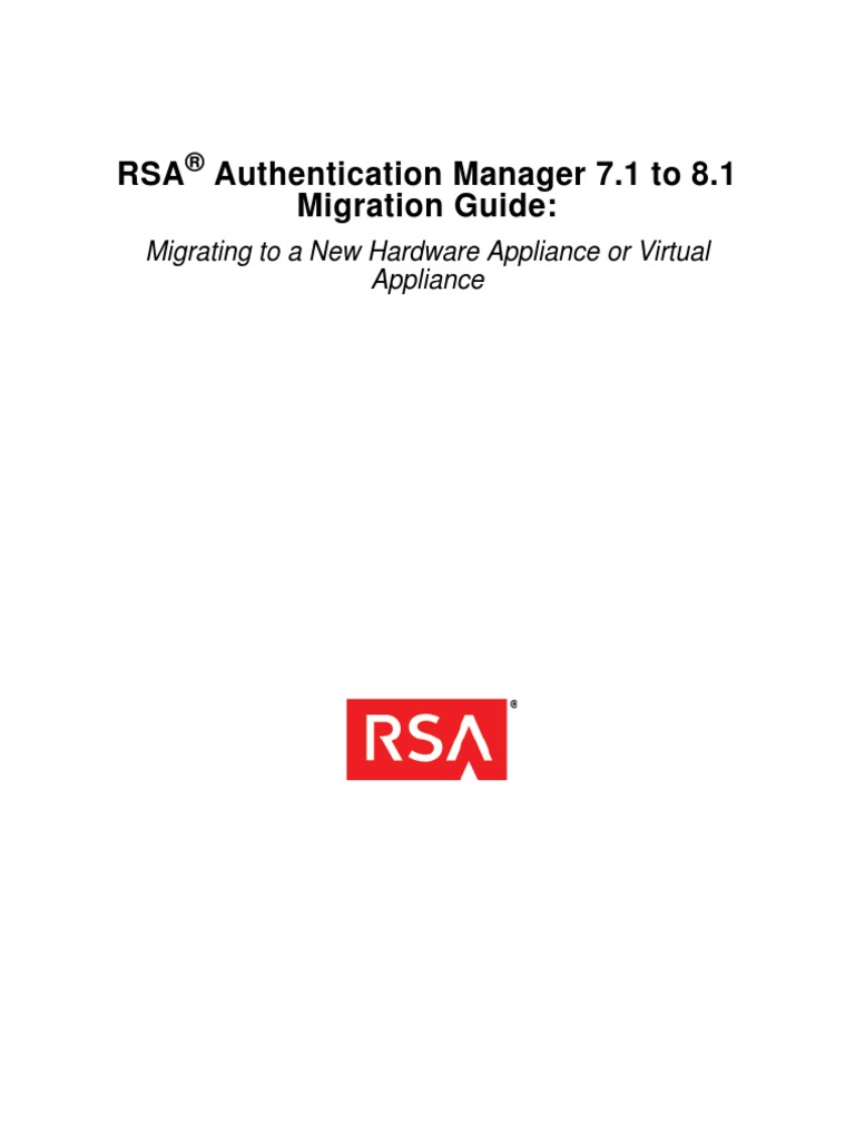 Am Migration Guide 7.1 New Appliance | PDF | Radius | Command Line Interface