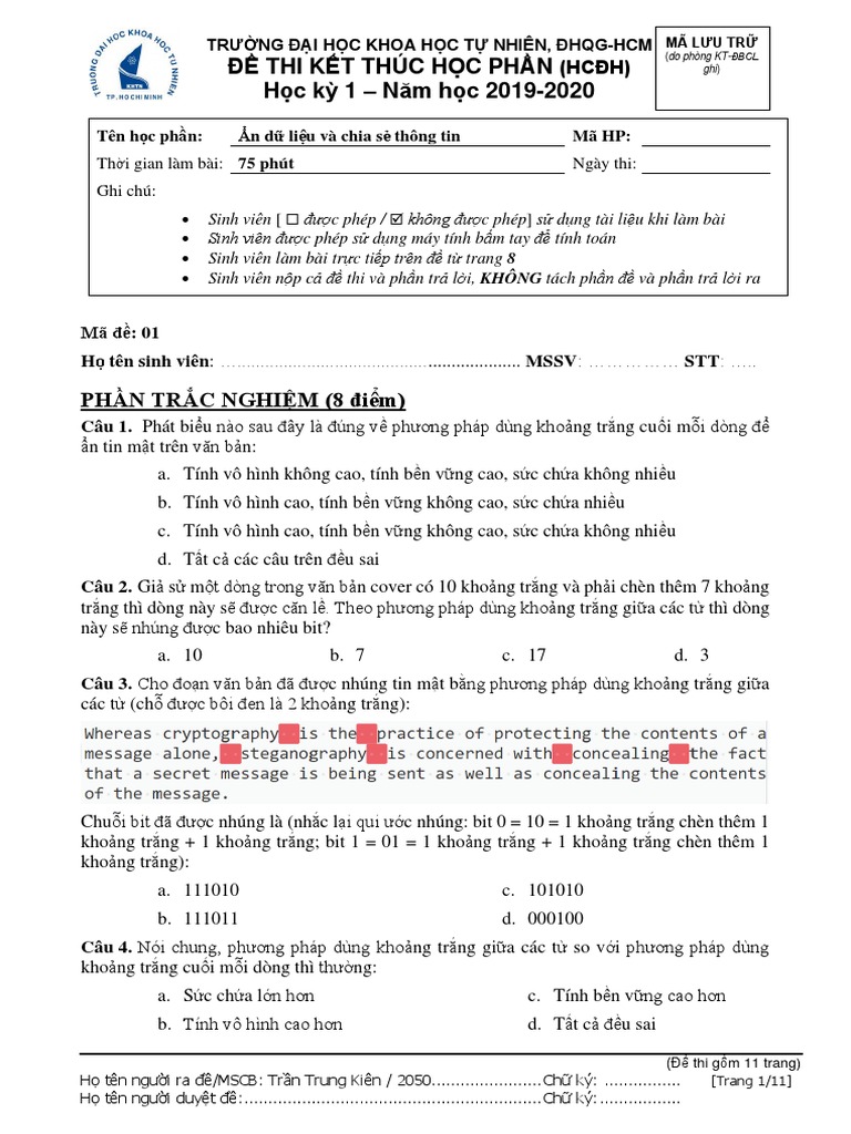 ADL - de Thi Mau | PDF