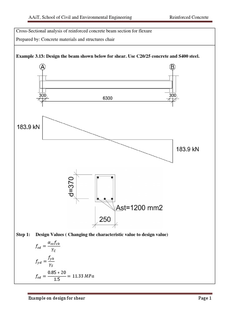 Chapter 3 Example Set 5 | PDF | Bending | Beam (Structure)