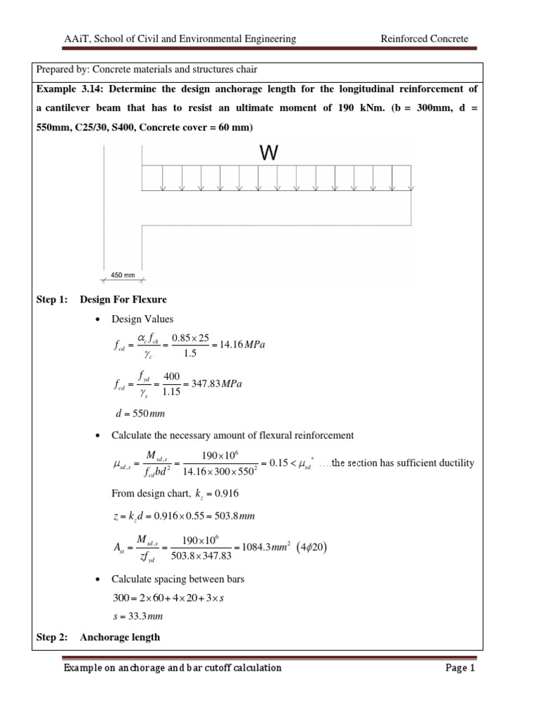 Chapter 3 Example Set 6 | PDF | Reinforced Concrete | Concrete