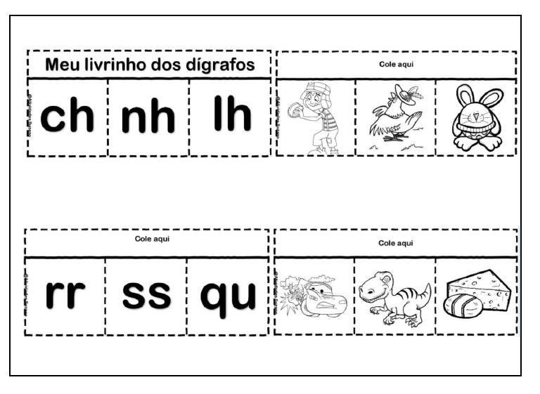 2º Ano - Meu Livrinho de Dígrafos | PDF