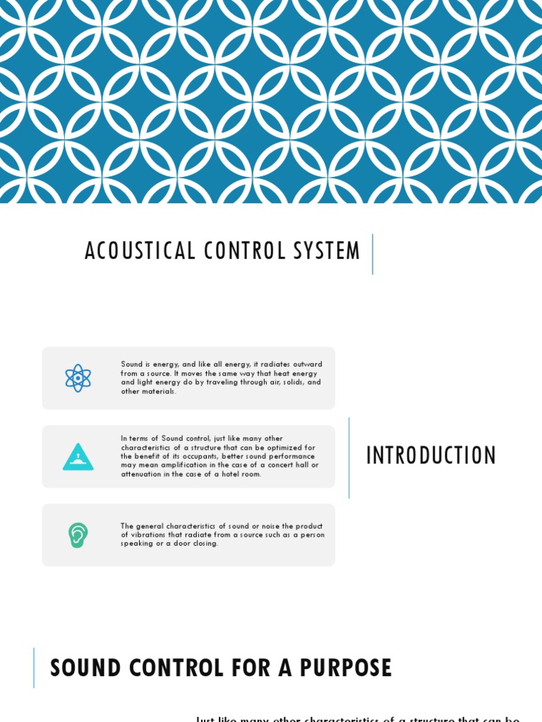 Discussion 13 - Acoustical Control | PDF | Drywall | Sound