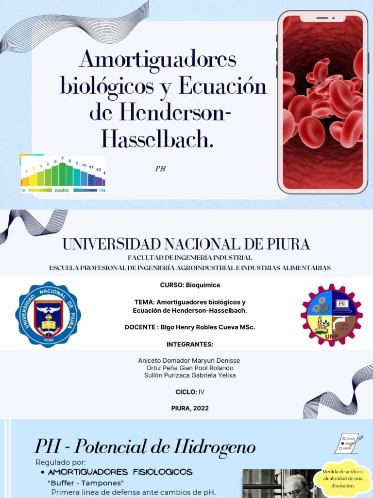 PH - Amortiguadores, Ecuaciones | PDF | Solución tampón | Ph