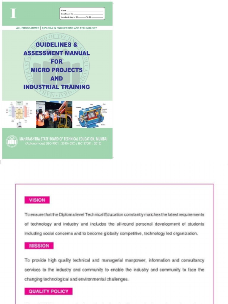 Micro Projects Industrial Training Assessment 101020 Compressed 11zon | PDF