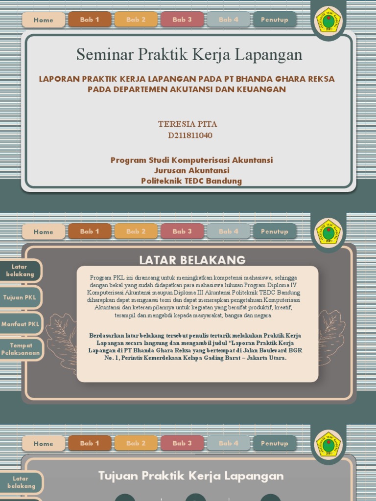 Contoh LAP PKL | PDF