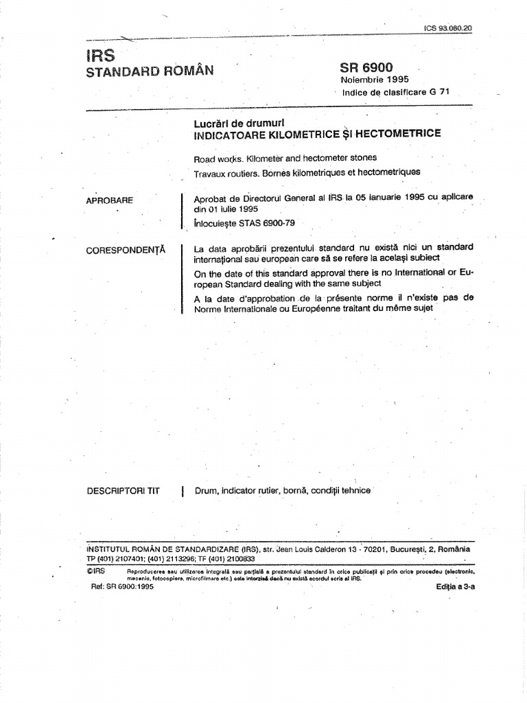 SR 6900-85 - R | PDF