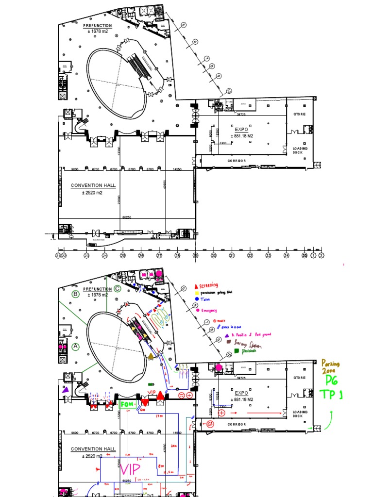 Convention Hall Layout and Design | PDF