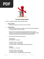 Toastmasters Timer Role Script | PDF