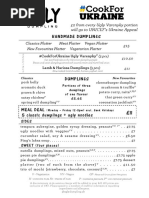 Balcony Bar Menu | PDF | Food And Drink | Cooking