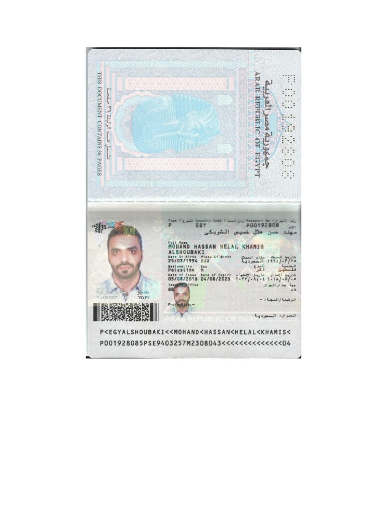 Mohannad Passport | PDF