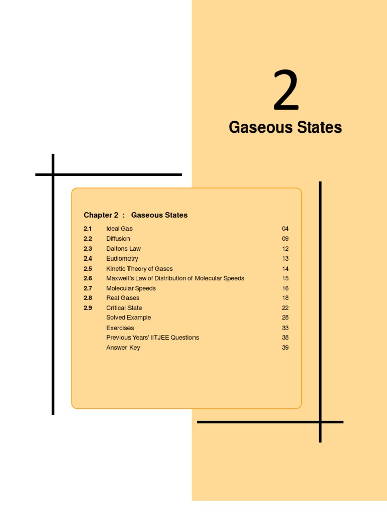 Gaseous State | PDF | Phase (Matter) | Gases