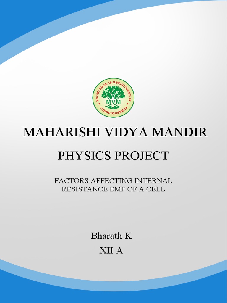 Phy Project | PDF