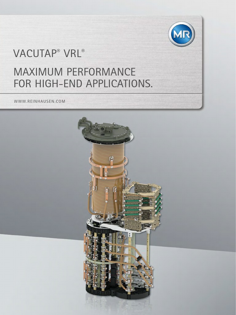 VACUTAP® VRL® (Maximum Performance For High-End-Applications) Flyer ...