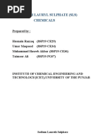 SLES: Properties and Applications | PDF | Surfactant | Chemistry