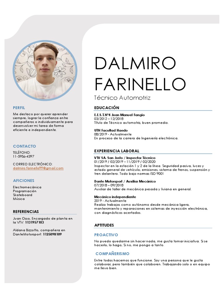 Dalmiro Farinello | PDF | Crecimiento personal y profesional | Negocios