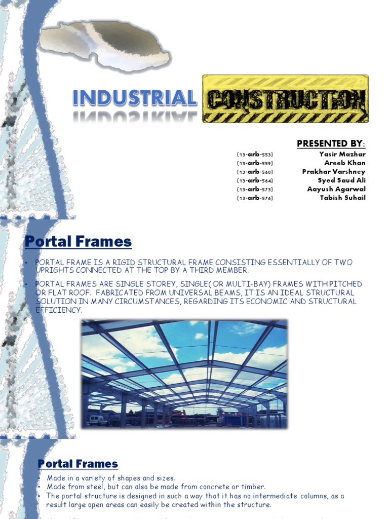 Industrial Construction | PDF | Framing (Construction) | Bending