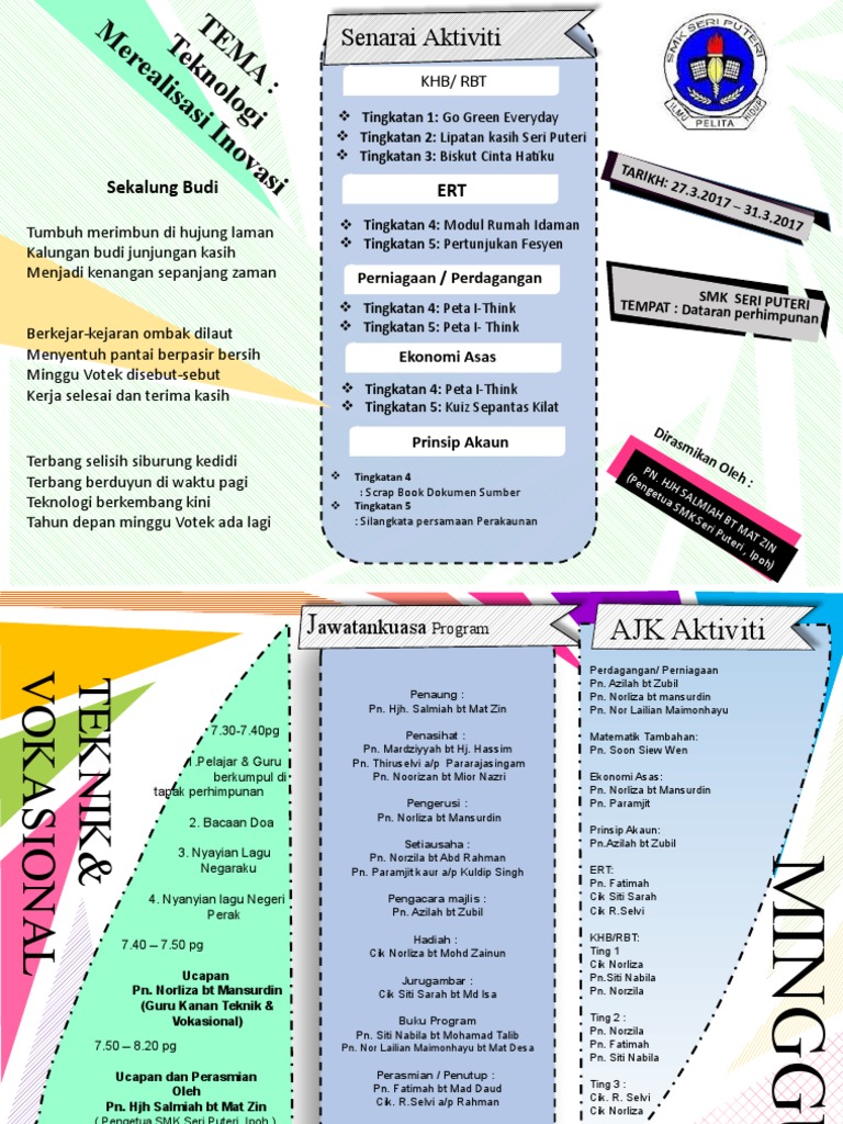 Buku Program Minggu Votek 2017 Gray Scale | PDF