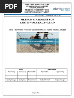 Method Statement For Trail Pit Excavation (Manual) | PDF | Surveying | Safety