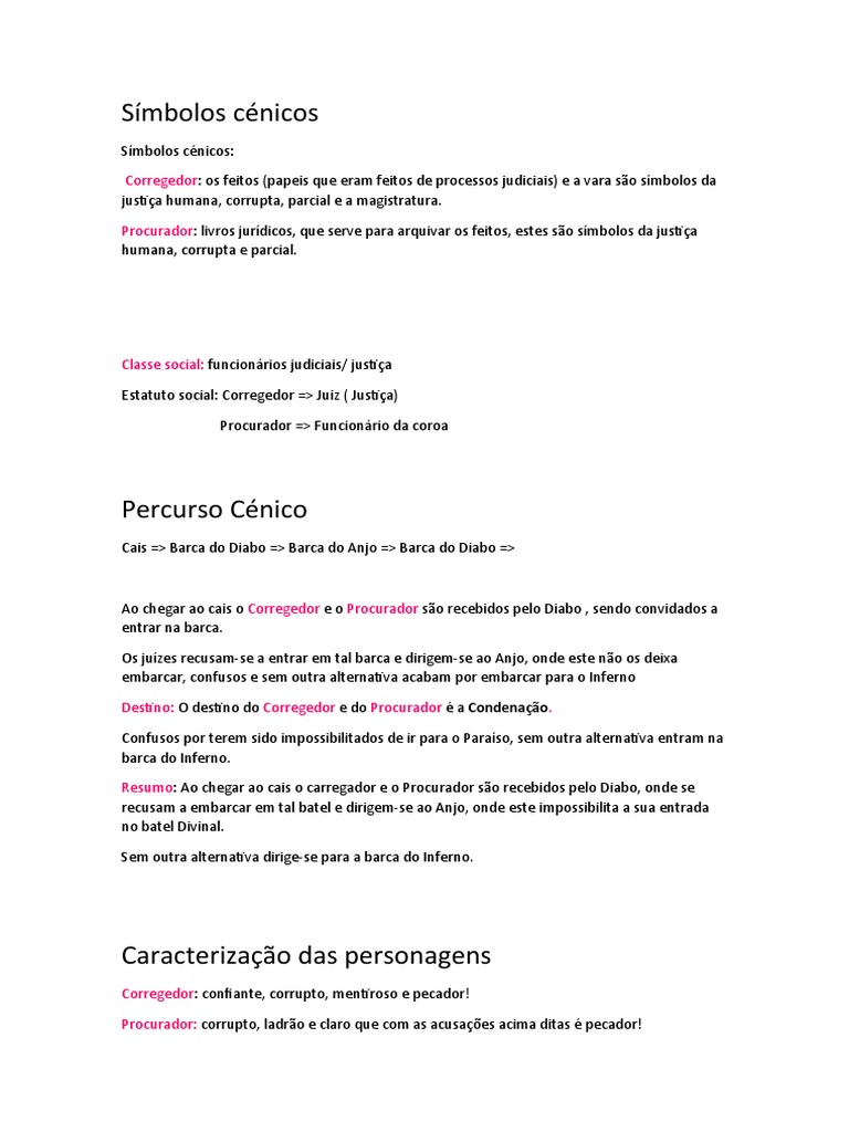 Símbolos cénicos | PDF | Diabo