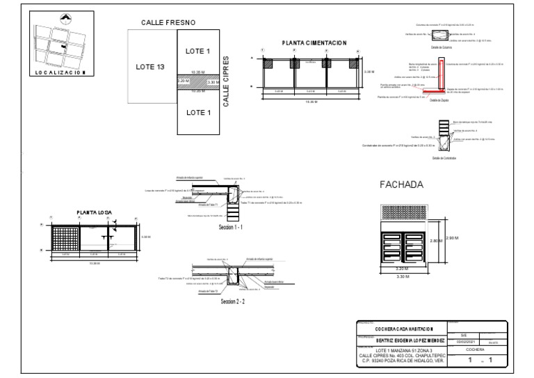 Plano Losa-Model | PDF | Hierro | Acero