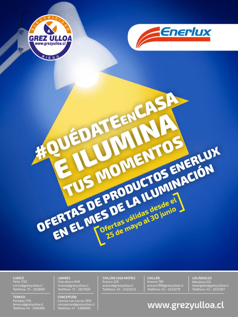 Ficha Brochure Enerlux | PDF